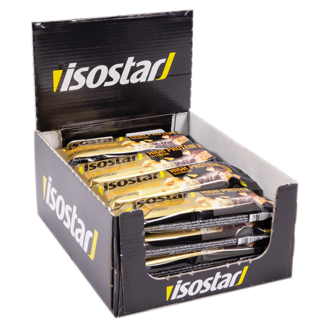 Isostar High Protein 30% Toffee Crunchy Riegel 55g